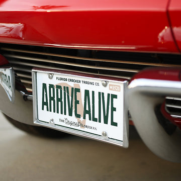 LICENSE PLATES/HITCH – Florida Cracker Style