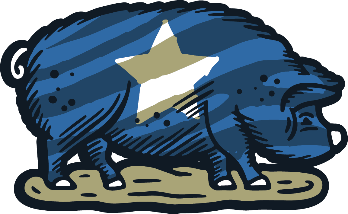 COOK SHACK DECAL - BONNIE PIG – Florida Cracker Style