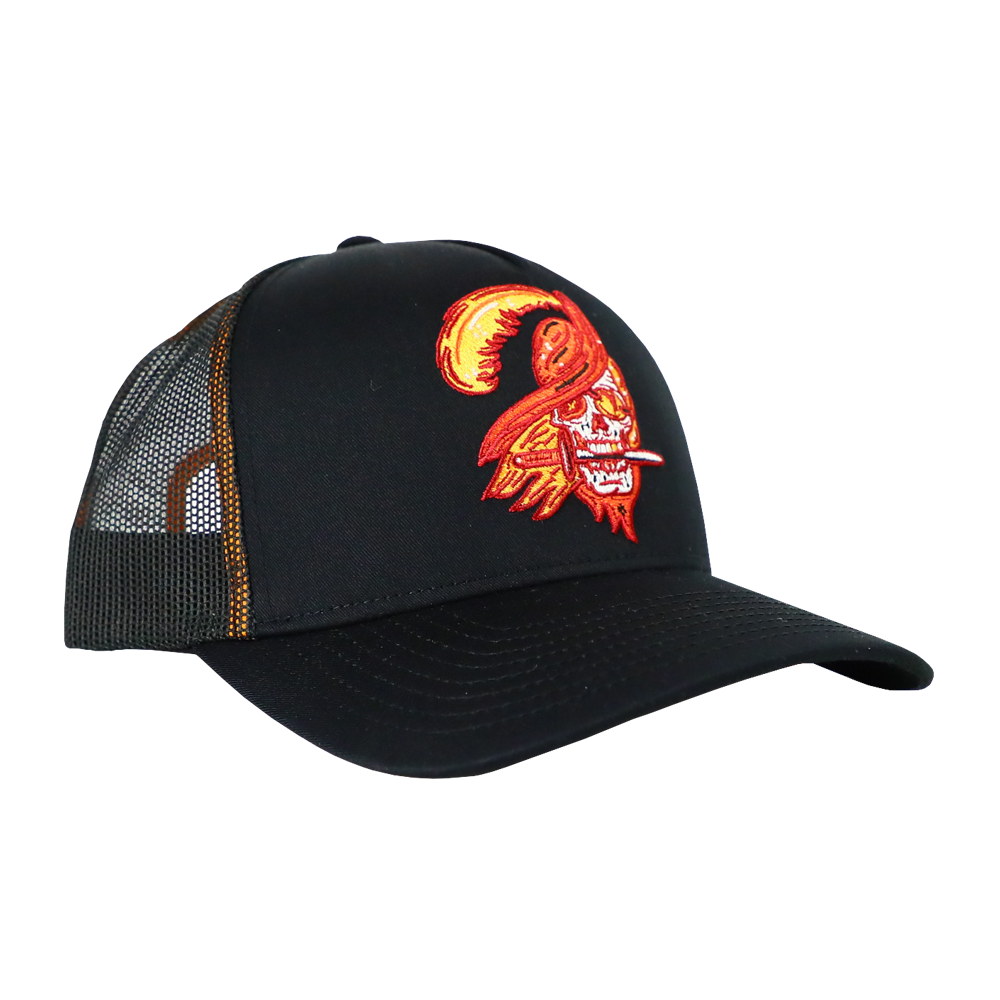 TAMPA BAY BLACK/BLACK HAT – Florida Cracker Style