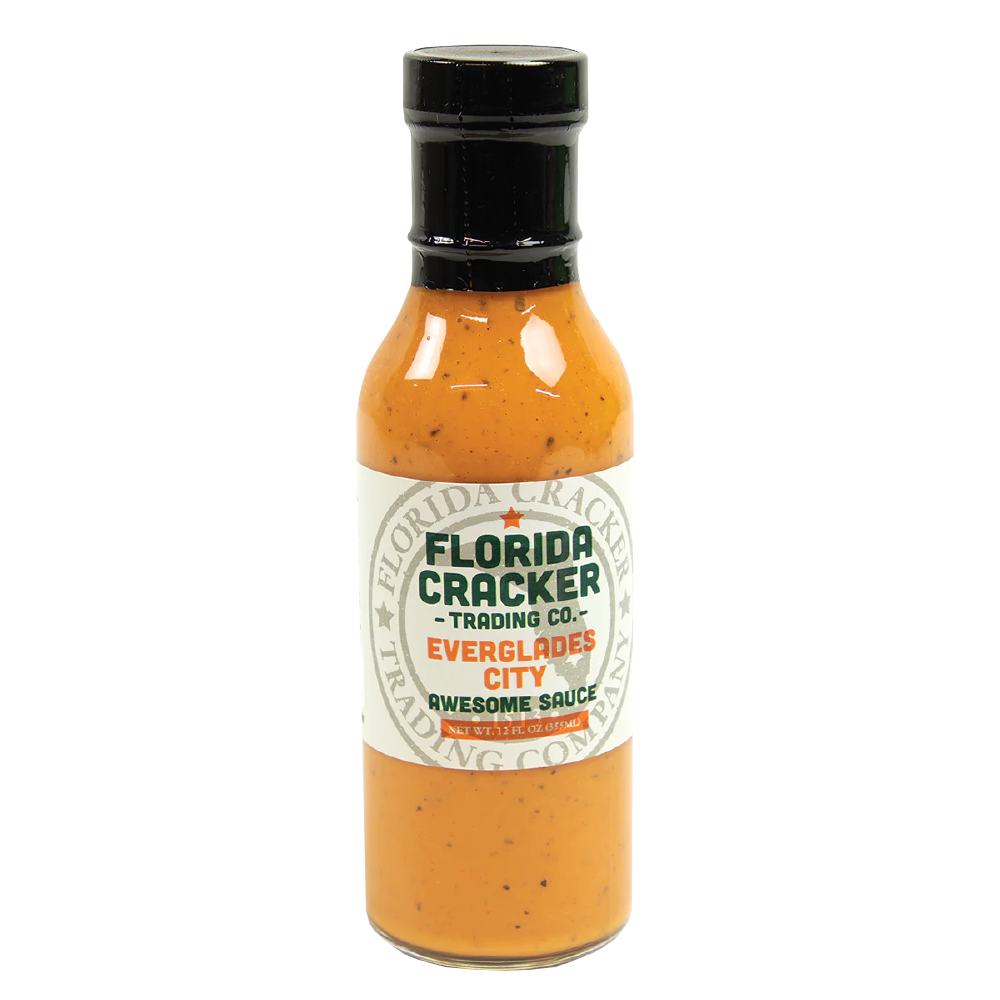 EVERGLADES CITY AWESOME SAUCE (12 FL OZ) – Florida Cracker Style