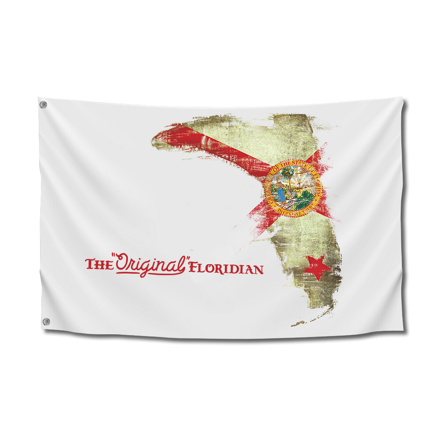 THE ORIGINAL FLORIDIAN- FLORIDA STATE FLAG 60X35 – Florida Cracker Style