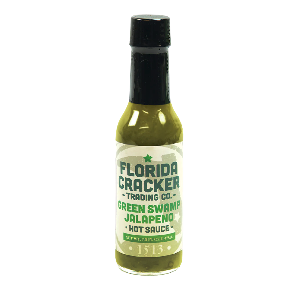 GREEN SWAMP JALAPENO HOT SAUCE (5 FL OZ) – Florida Cracker Style