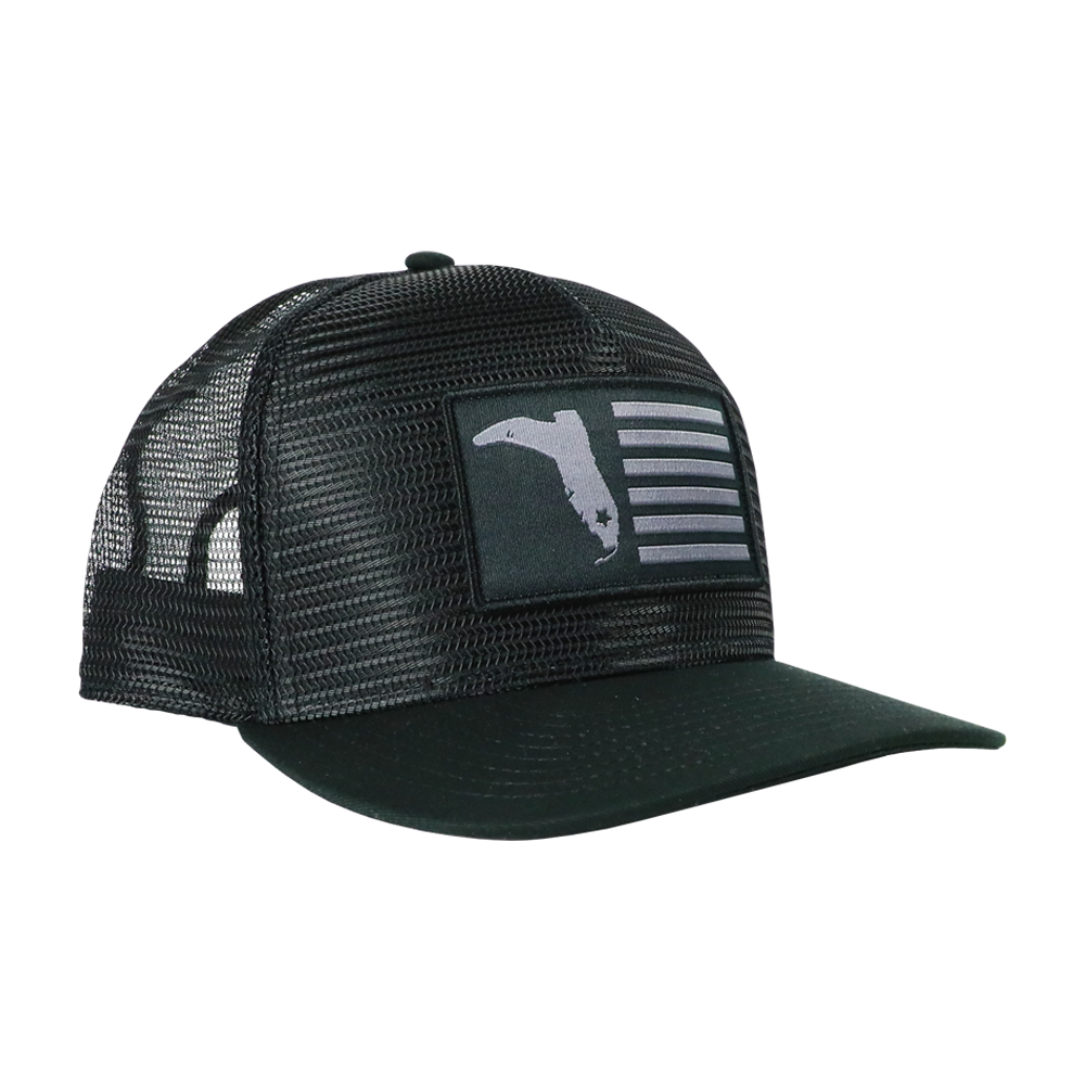 BLACK BLACK MESH BOOT FLAG – Florida Cracker Style