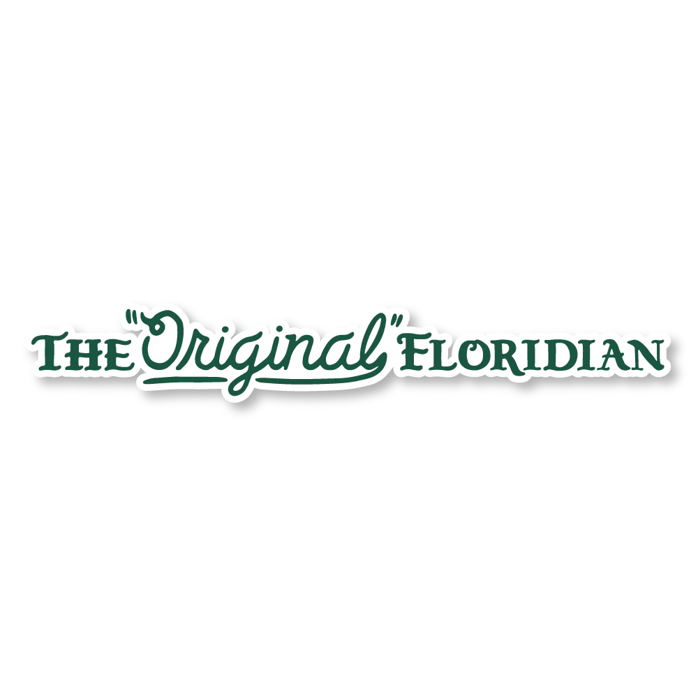 The "Original" Floridian 9" Decal – Florida Cracker Style