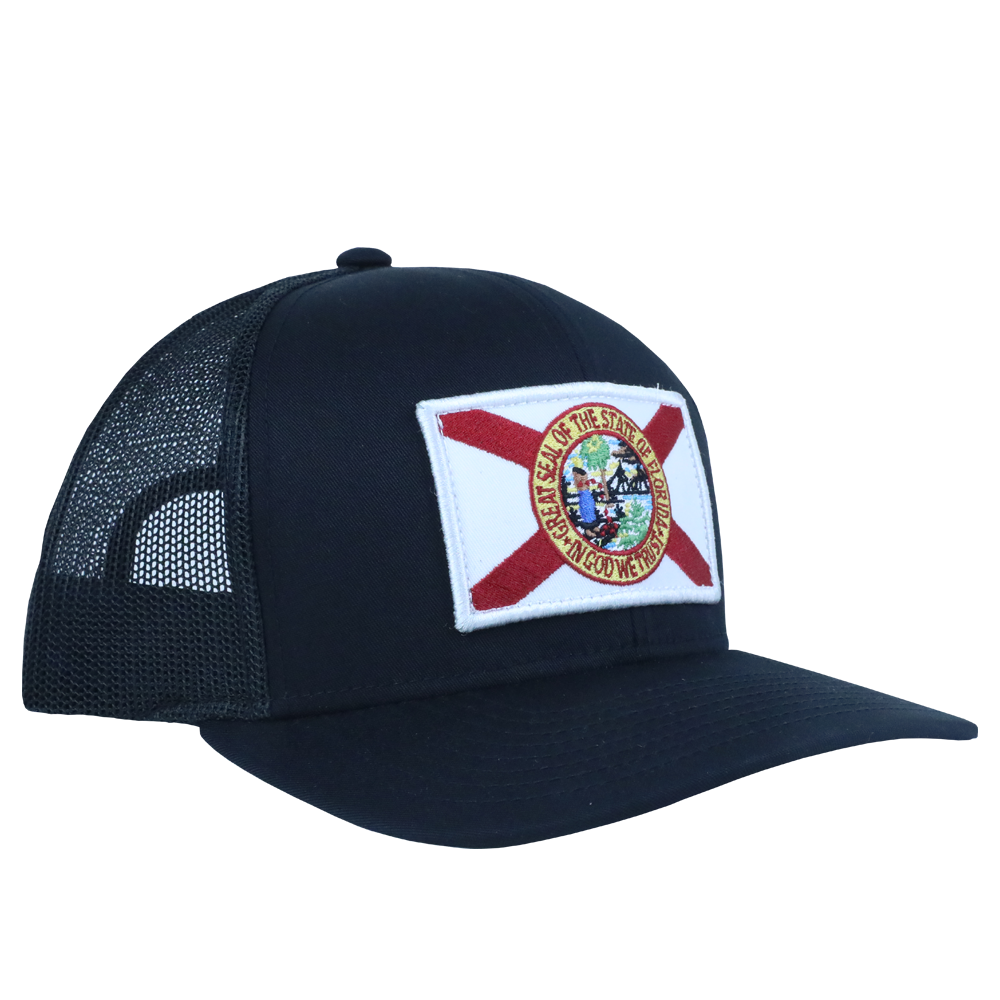 STATE FLAG BLACK BLACK – Florida Cracker Style