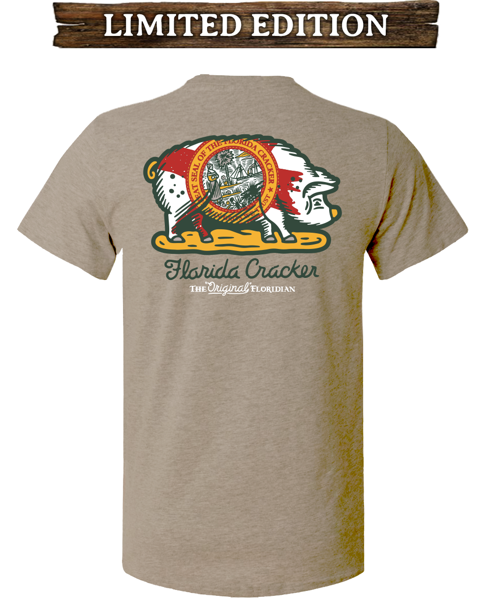 LIMITED STATE PIG S/S - HEATHER STONE – Florida Cracker Style