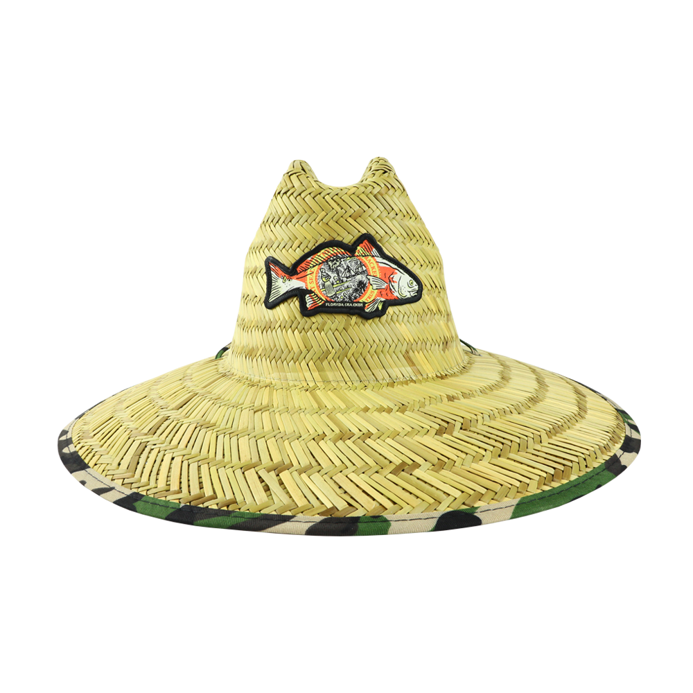 FISH COLLECTION STRAW HAT – Florida Cracker Style